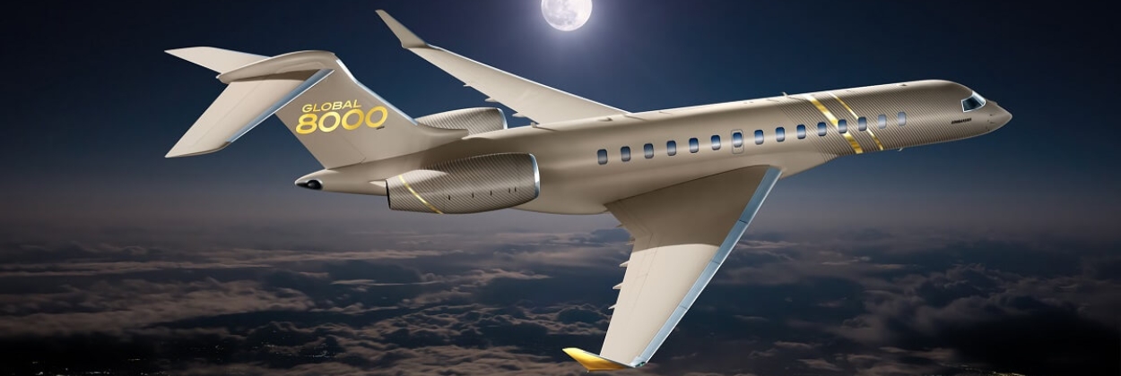 Bombardier launches new Global 8000 business jet with more range and ...