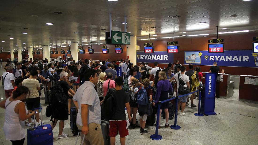 Spain's Ryanair cabin crew demand ‘decent work conditions’ in mass ...