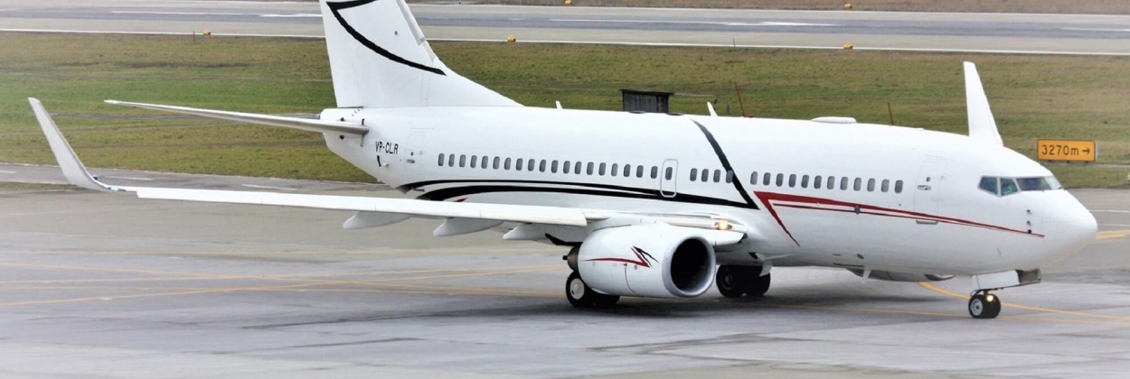 Boeing shows off 737 MAX BBJ business jet with the help of John ...