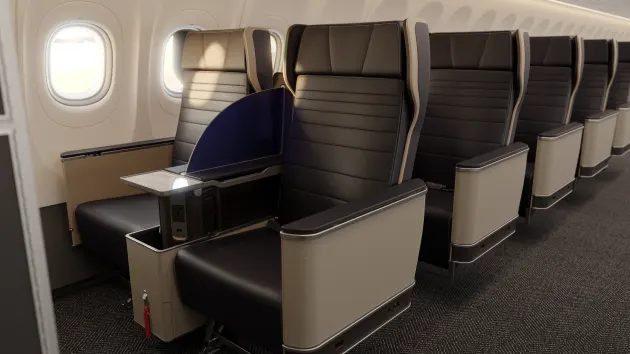United Airlines Introduces New First-Class Seats for Narrowbody Jets ...