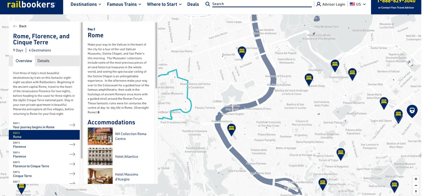 Railbookers Group Introduces Interactive Travel Map - AirGuide.info ...