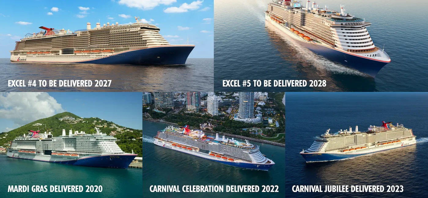 Carnival Cruise Line Expands Fleet with Order of Fifth Excel-Class Ship ...